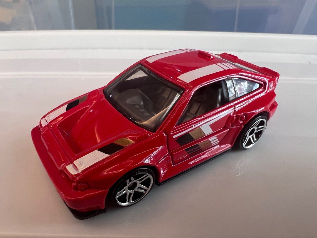 Hotwheels 1985 Honda CR-X Red Loose, Hobbies & Toys, Toys & Games on ...