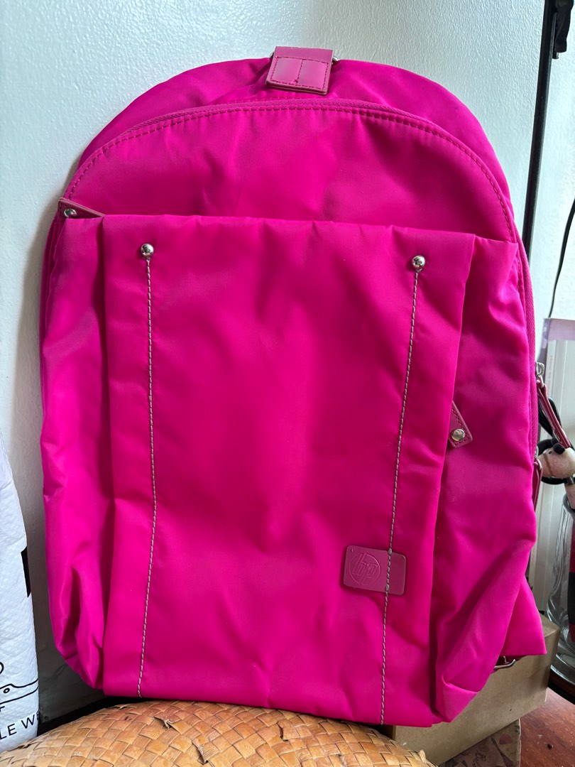HP Hot Pink Sling Cross Body Laptop Tablet Bag, Women's Fashion, Bags ...