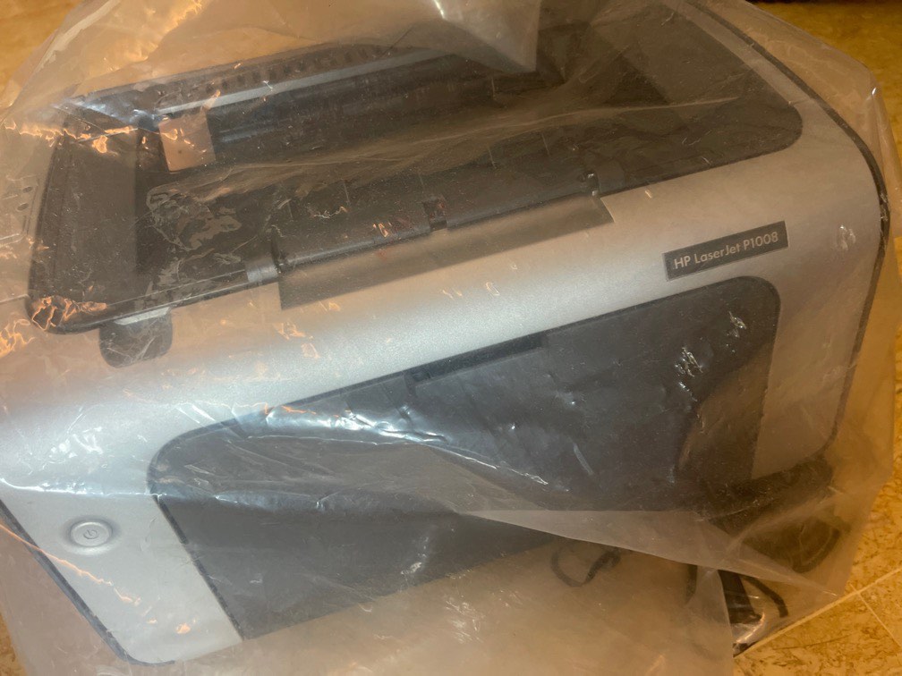 HP laser jet printer P1008, Computers & Tech, Printers, Scanners ...