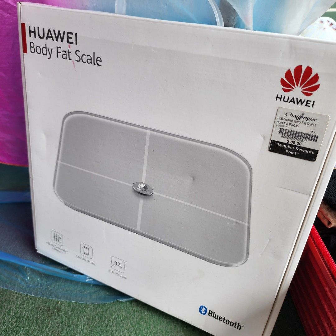 Huawei Body Fat Weight Machine /Scale, Sports Equipment, Other Sports ...