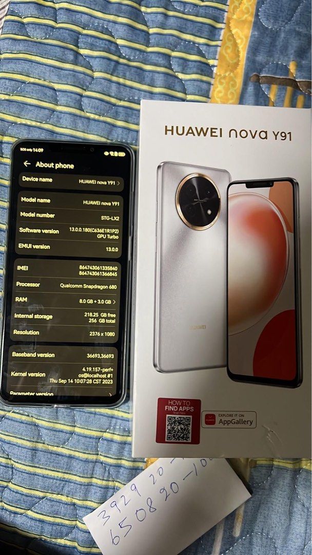 Huawei Y91 Black 256 GB, Mobile Phones & Gadgets, Mobile Phones ...