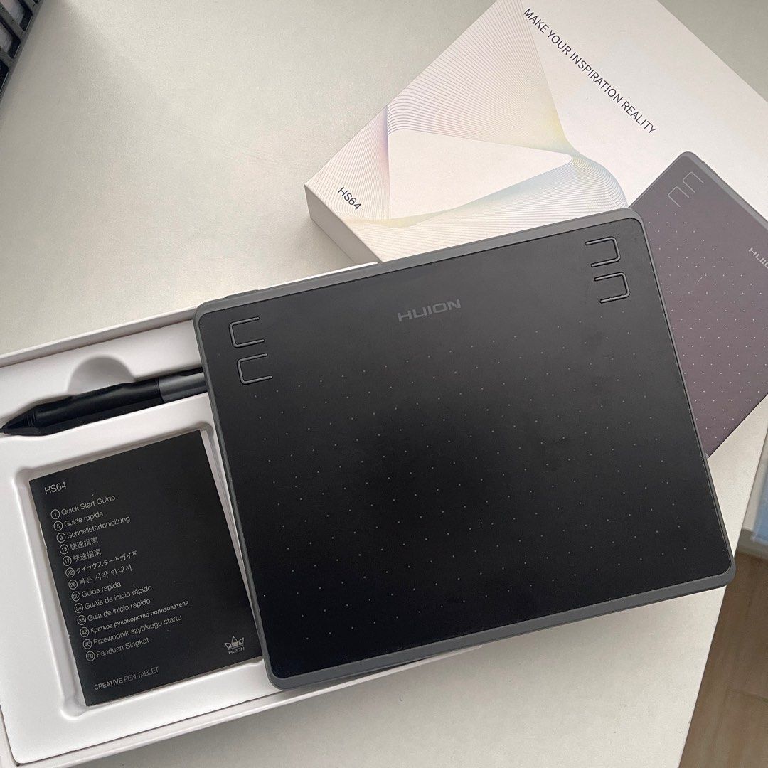 Huion HS64 Drawing Tablet, Computers & Tech, Office & Business ...