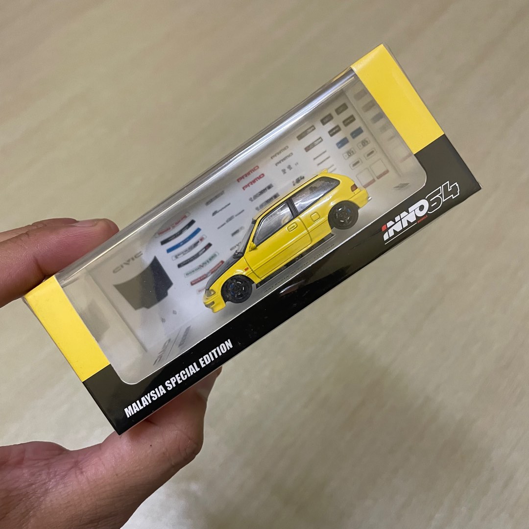 Inno64 Honda Civic Ef Ef9 Ek Ek9 Malaysia Special Edition Hobbies