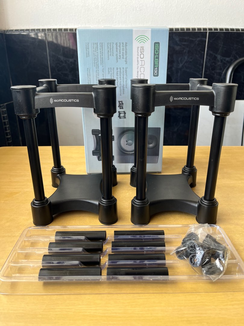 ISO Acoustics Speaker stand, Audio, Soundbars, Speakers & Amplifiers on ...