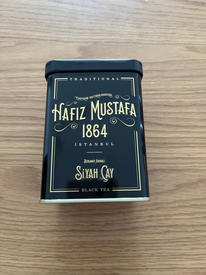 Istanbul Hafiz Mustafa Black Tea, Food & Drinks, Beverages on Carousell