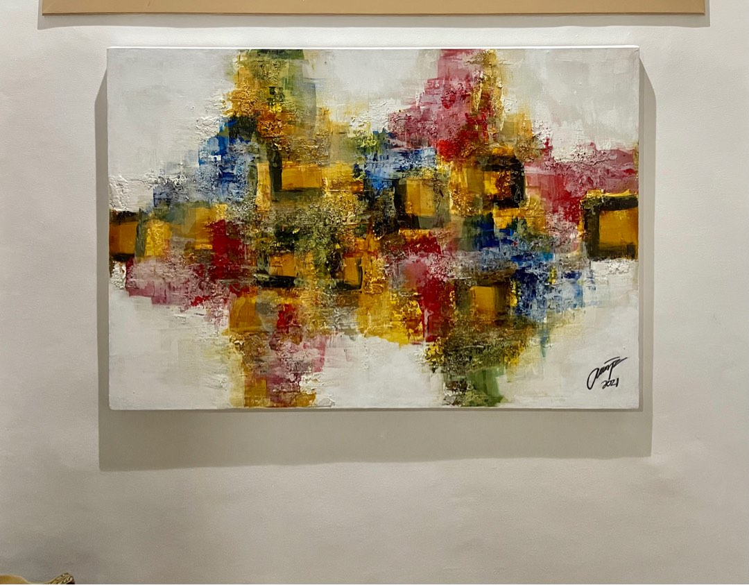 IVAN ACUÑA 4 x 6 FT Hamilo Coast Painting, Hobbies & Toys, Stationary ...