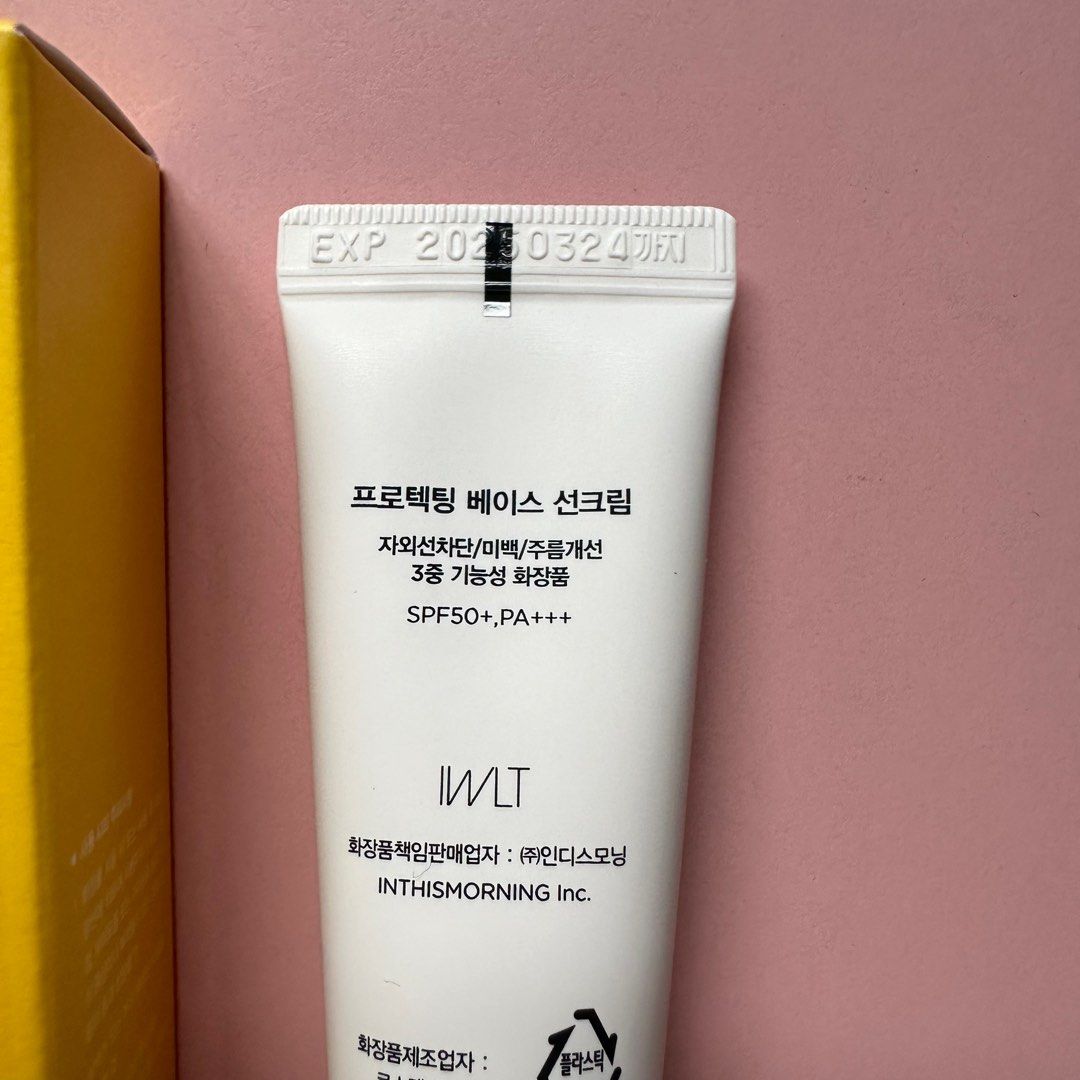 IWLT Protecting Base Sun Cream (SPF50+/ PA+++), Beauty & Personal Care ...