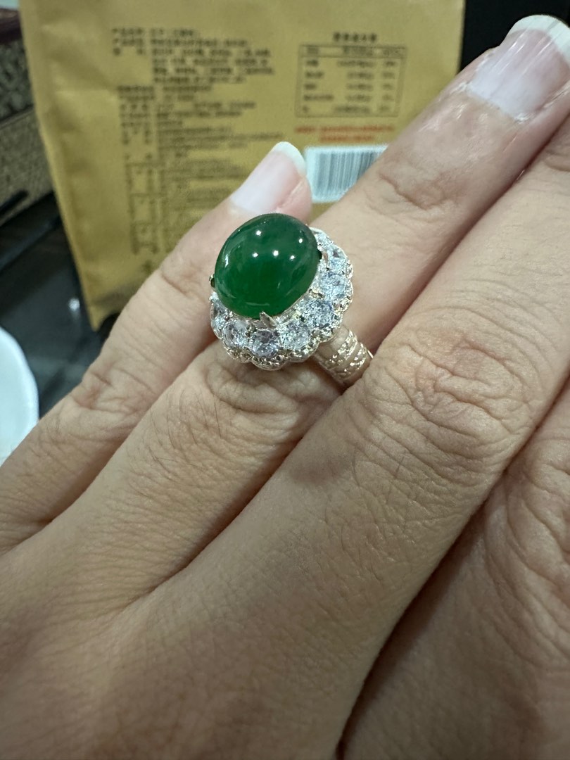 Jadeite Ring, Luxury, Accessories on Carousell