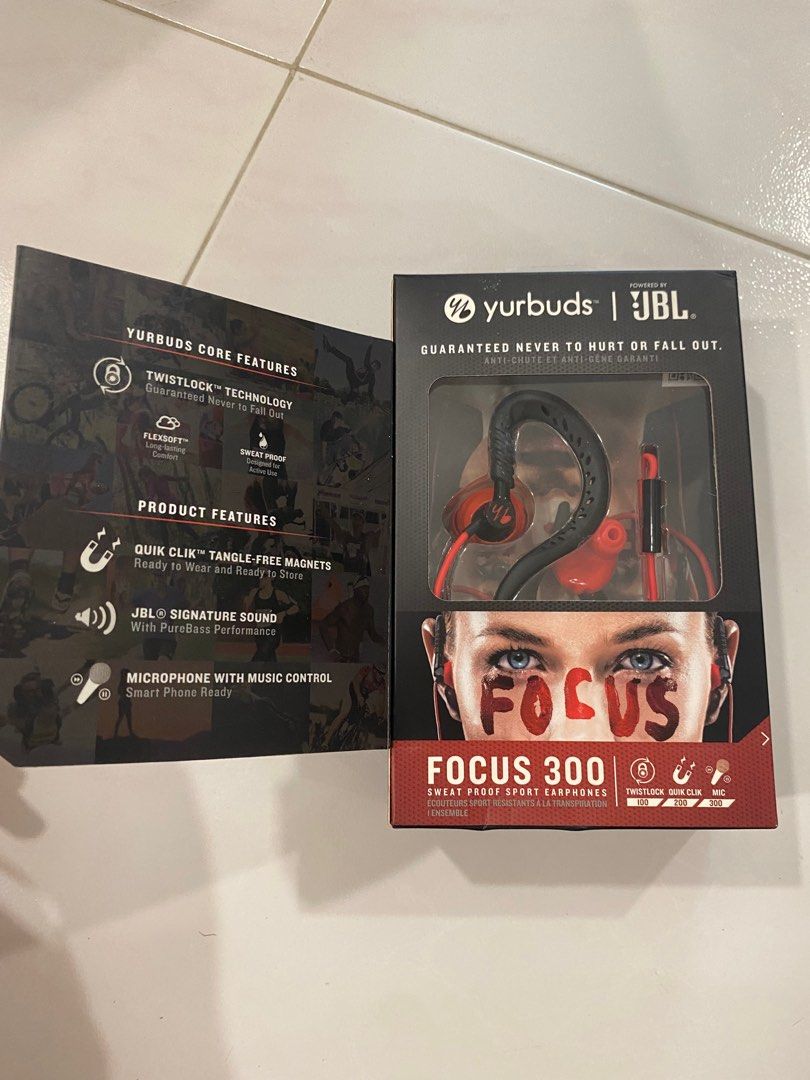 JBL focus 300 earphones, Audio, Earphones on Carousell