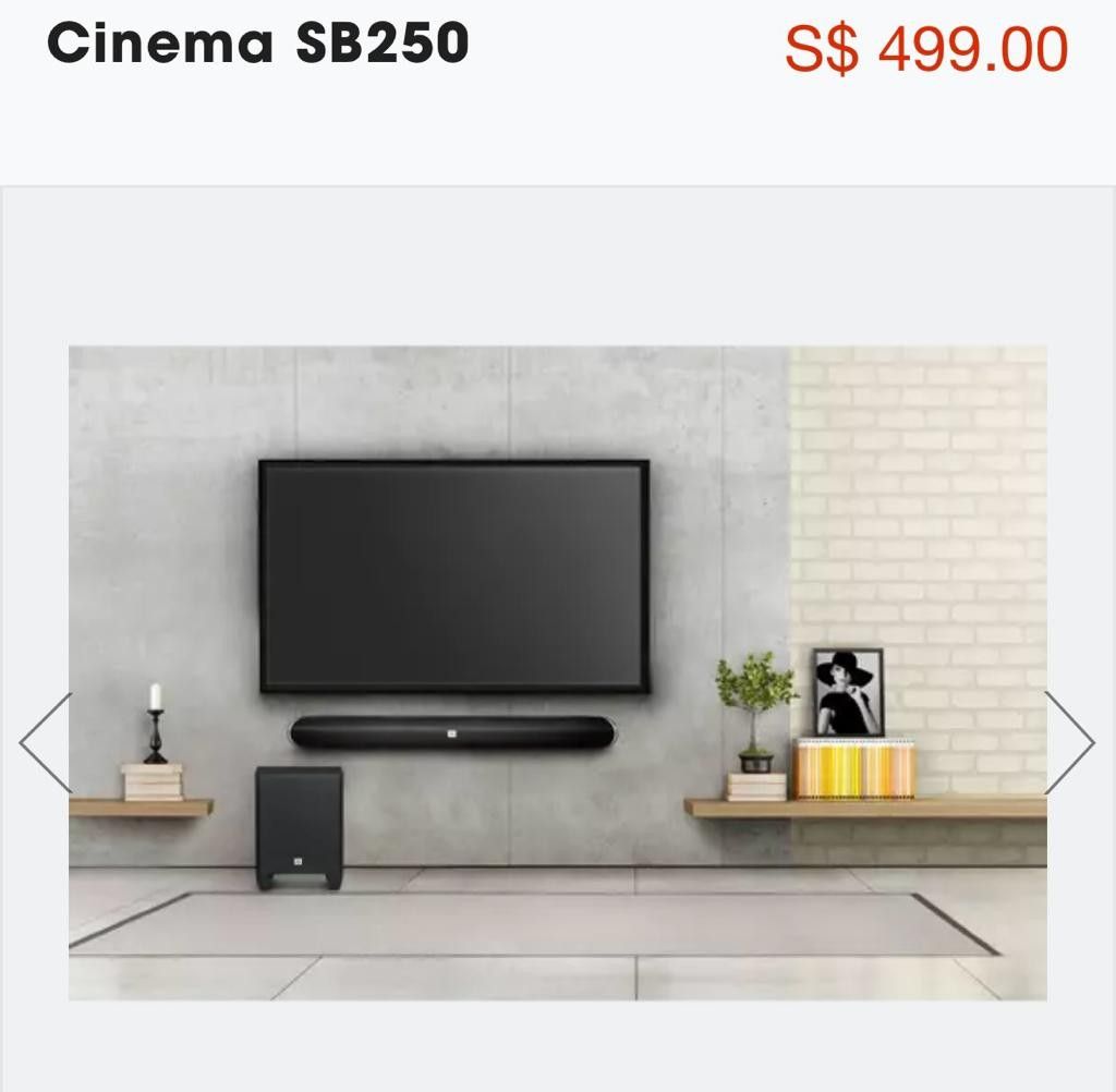 JBL SB250 Sound System, Audio, Soundbars, Speakers & Amplifiers on ...
