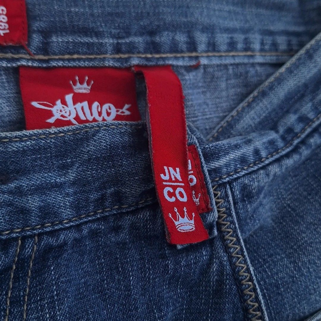 JNCO 8ball snake jorts, Men's Fashion, Bottoms, Shorts on Carousell