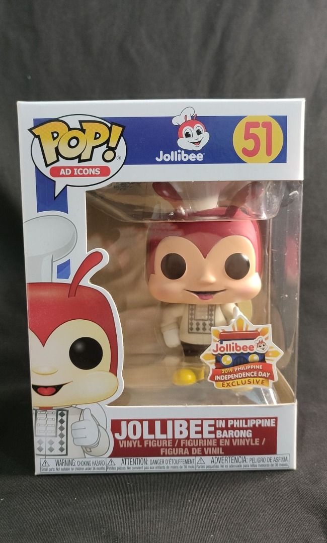 JOLLIBEE BARONG FUNKO POP SIGNED BY TONY TAN CAKTIONG, JOLLIBEE FUNKO ...