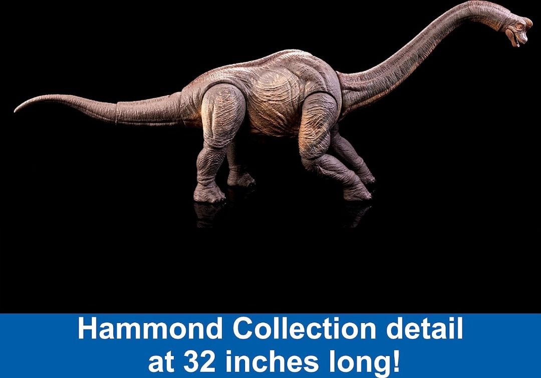 Jurassic Park Hammond Collection Series Brachiosaurus Model, Hobbies ...