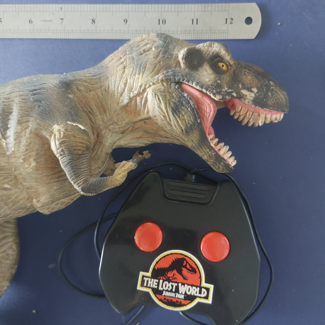 Jurassic Park Tyrannosaurus The Lost World Trex Dinosaur Remote Control ...
