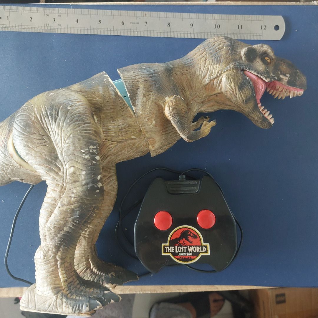 Jurassic Park Tyrannosaurus The Lost World Trex Dinosaur Remote Control ...