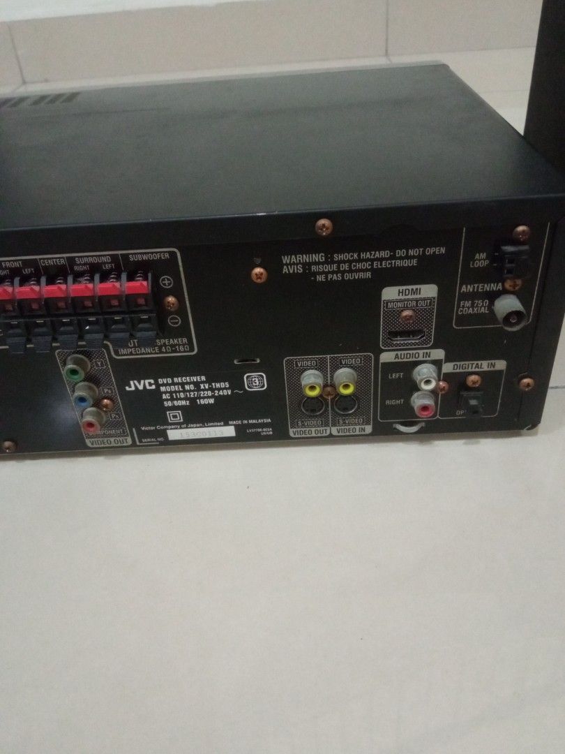 JVC home theater system TH-D5, Audio, Other Audio Equipment on Carousell
