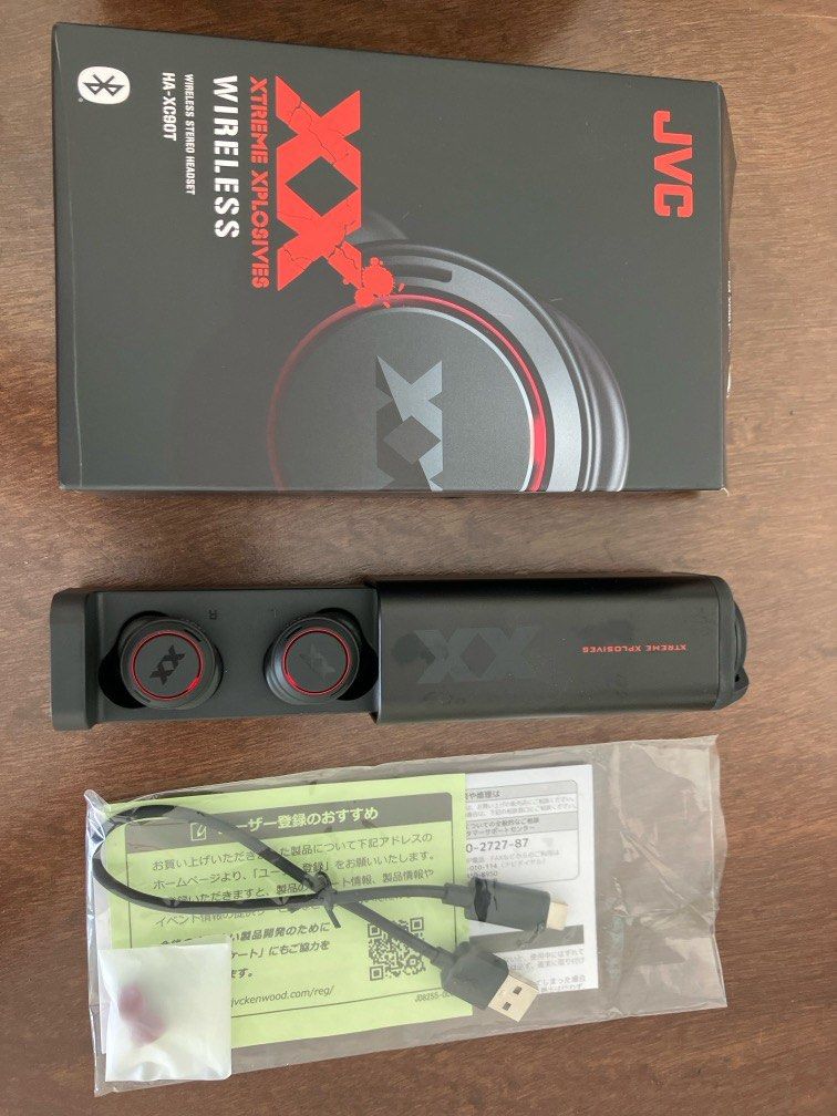 JVC XX HA-XC90T Wireless Earphones, Audio, Earphones on Carousell