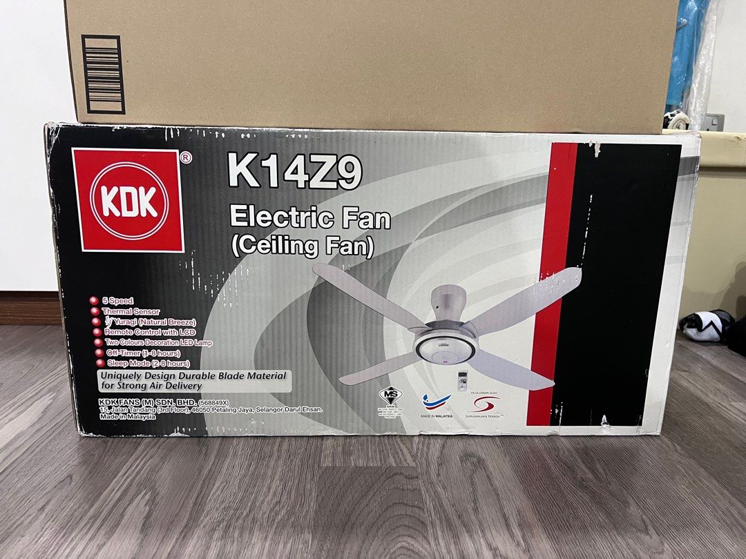 KDK Ceiling Fan, Furniture & Home Living, Lighting & Fans, Fans on ...