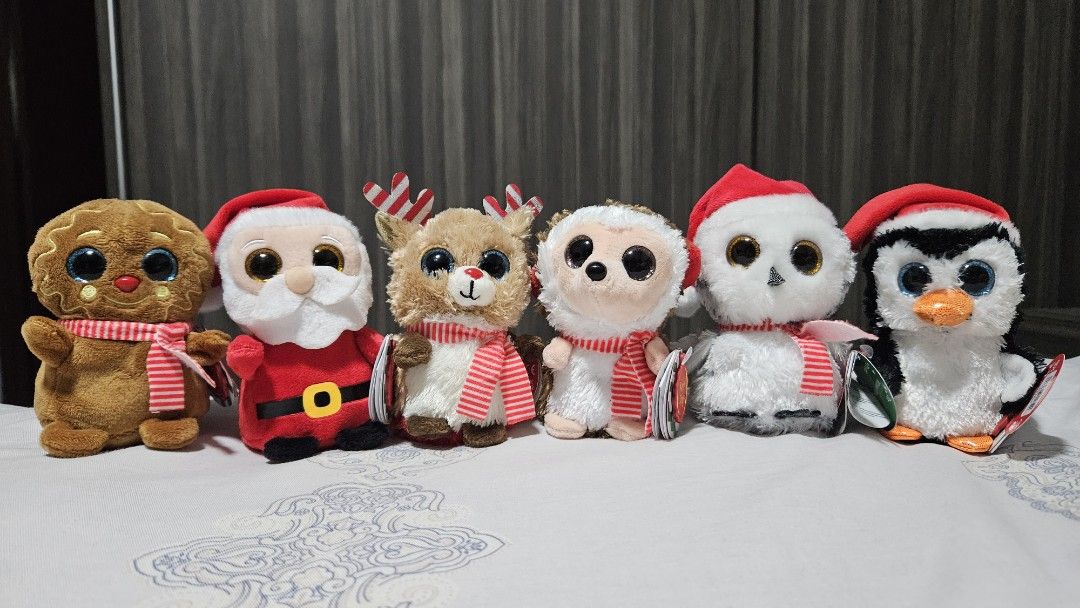 Keel Toys Mini Motsu Christmas Edition, Hobbies & Toys, Toys & Games on ...