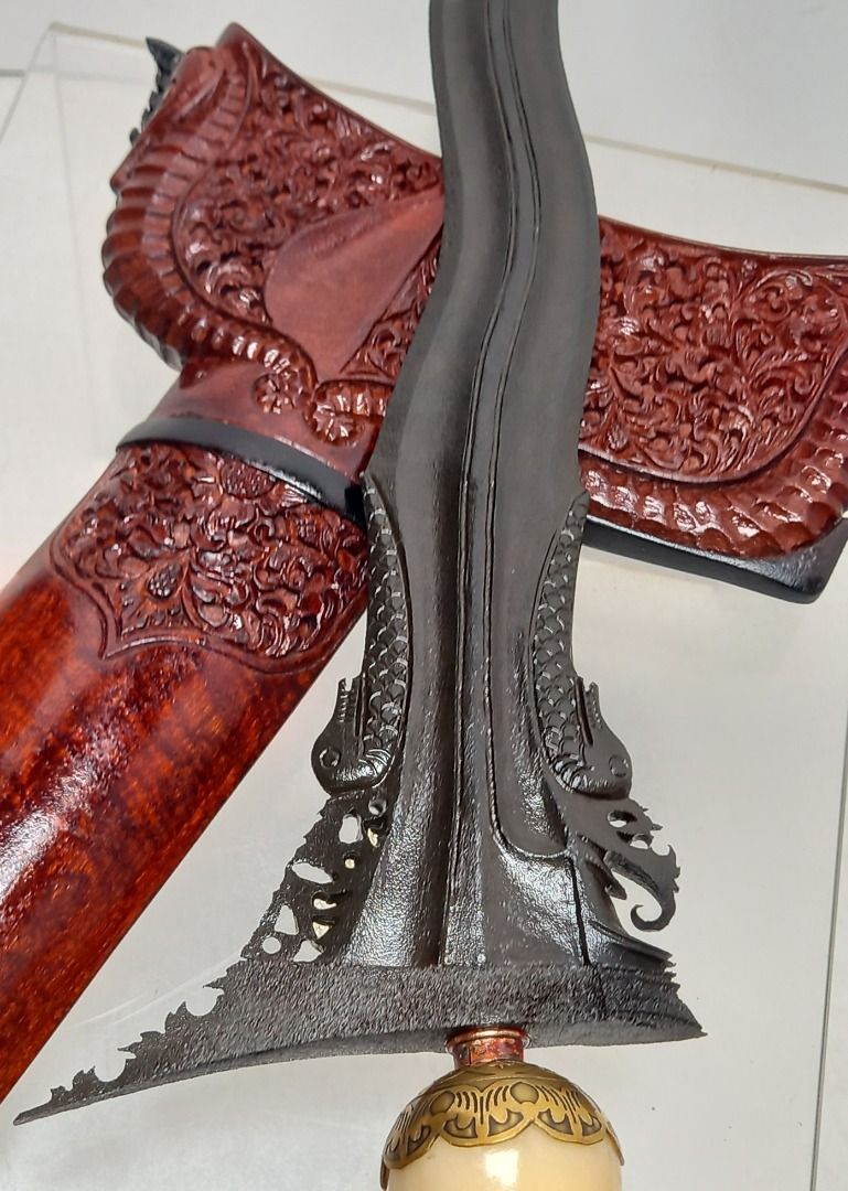 Keris Melayu Luk 5 Unduk Unduk Sea Horse Collection Purposes, Hobbies ...