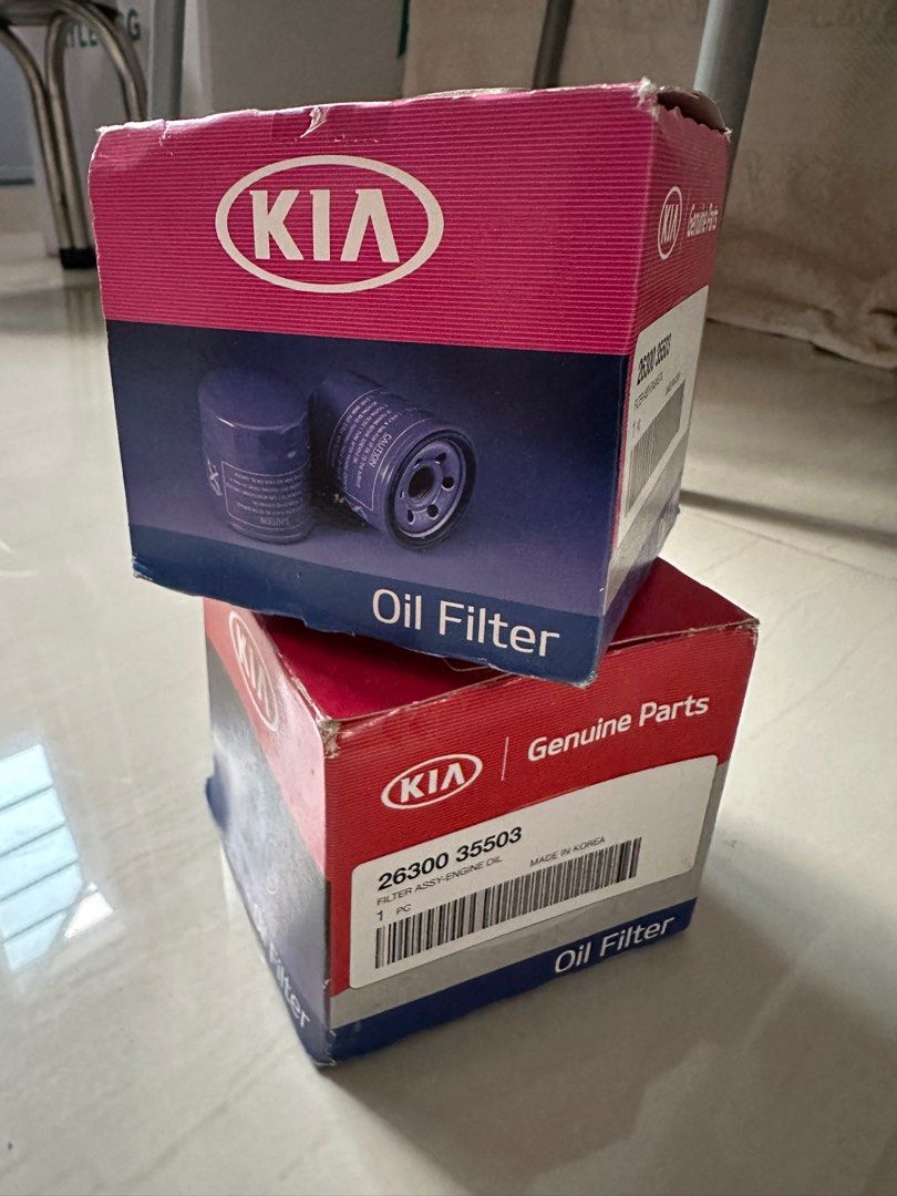 Kia cerato forte oil filter, Car Accessories, Accessories on Carousell