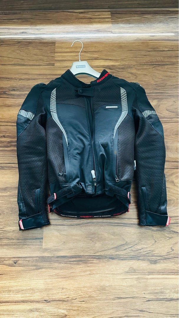 Komine mesh armoured riding jacket, Motorcycles, Motorcycle Apparel on Carousell