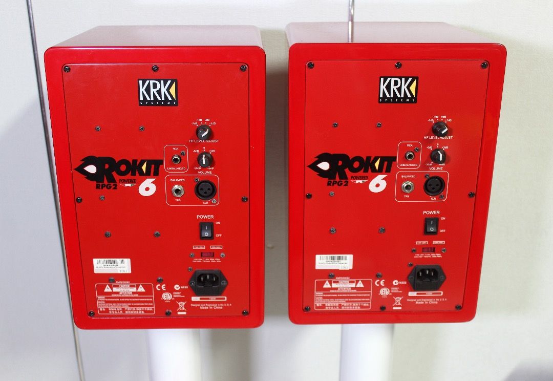 KRK Rokit 6" RPG2 Powered Monitor Speakers, Audio, Soundbars, Speakers ...