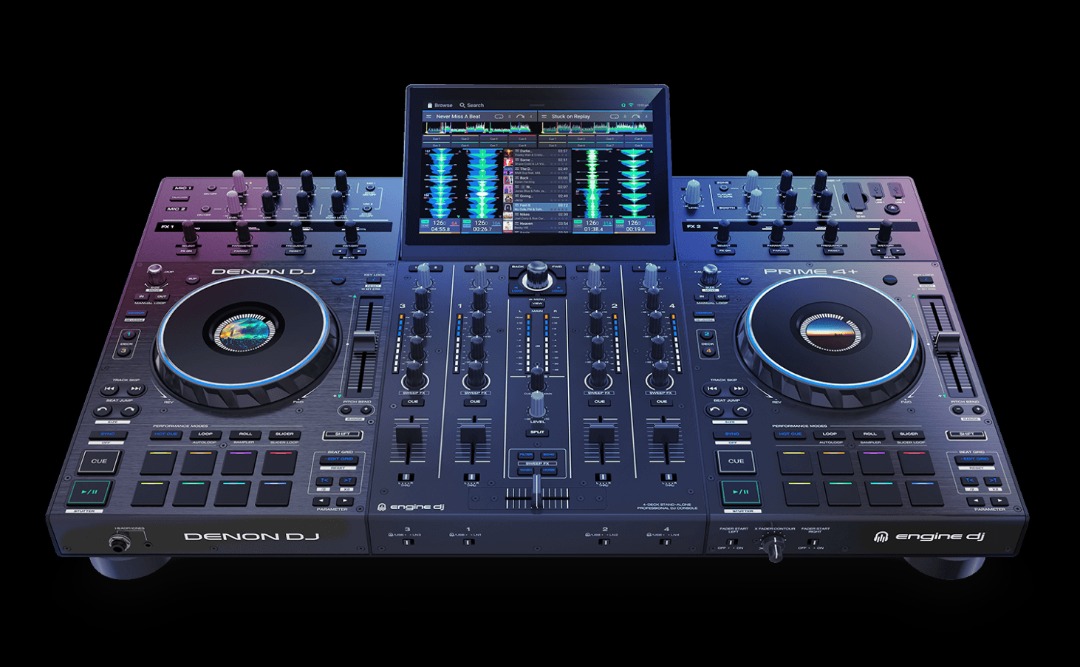 Denon Prime 4 "Plus" Latest Standalone DJ Console System, Hobbies ...