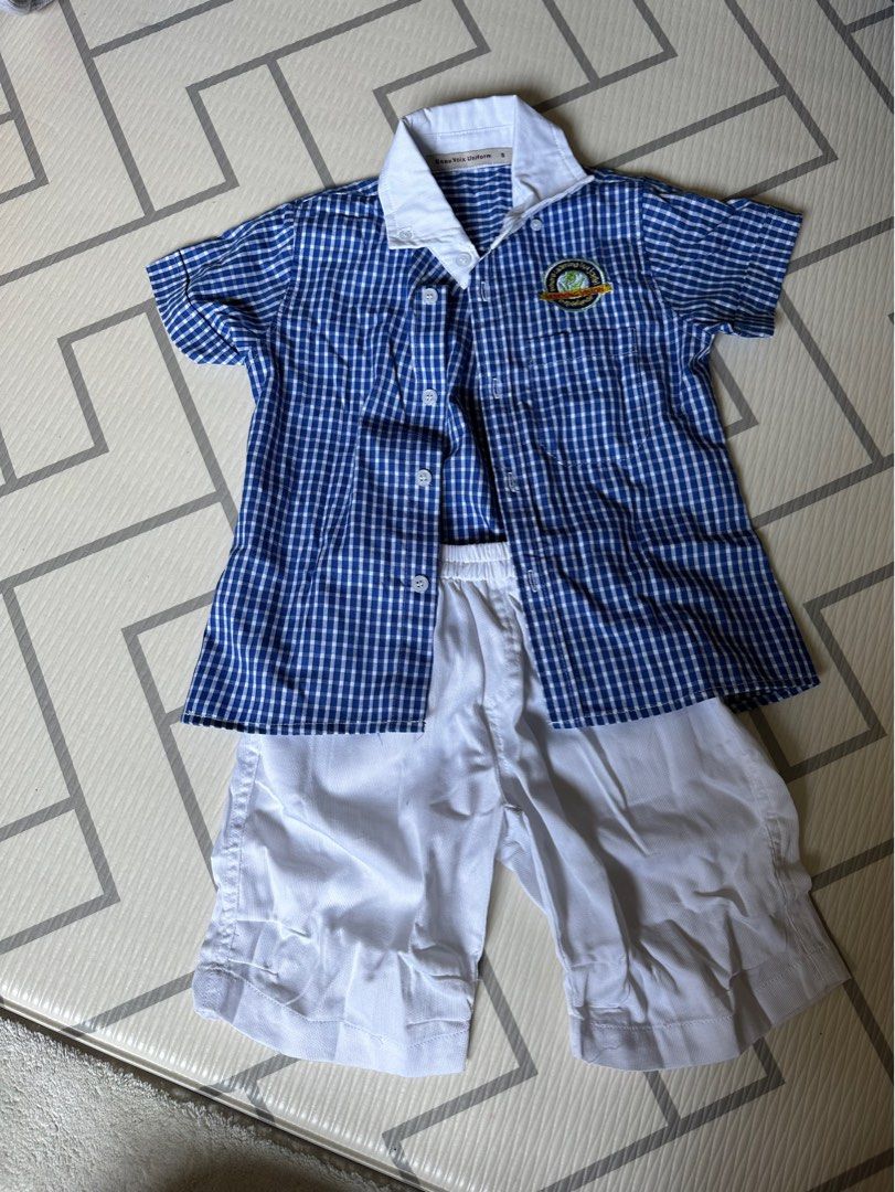 Learning Vision School Uniform in Size S, Babies & Kids, Babies & Kids ...