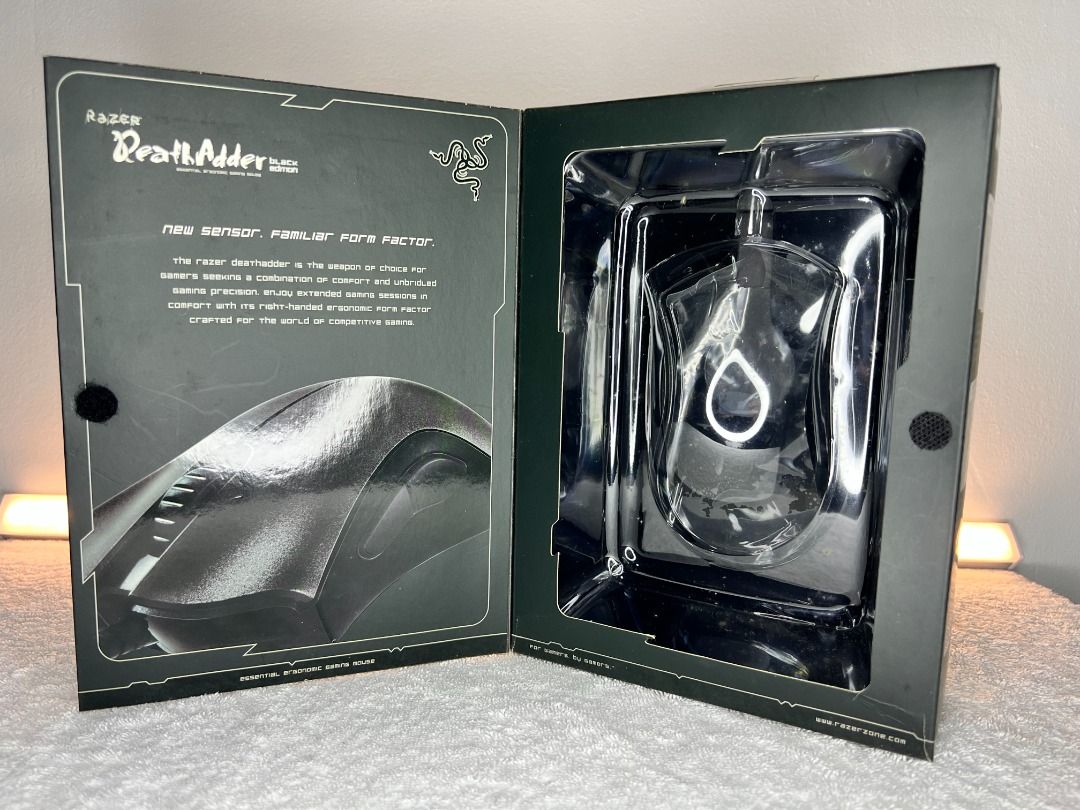 Legacy Razer DeathAdder (Black Edition) Box, Computers & Tech, Parts ...