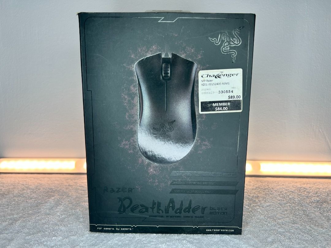 Legacy Razer DeathAdder (Black Edition) Box, Computers & Tech, Parts ...