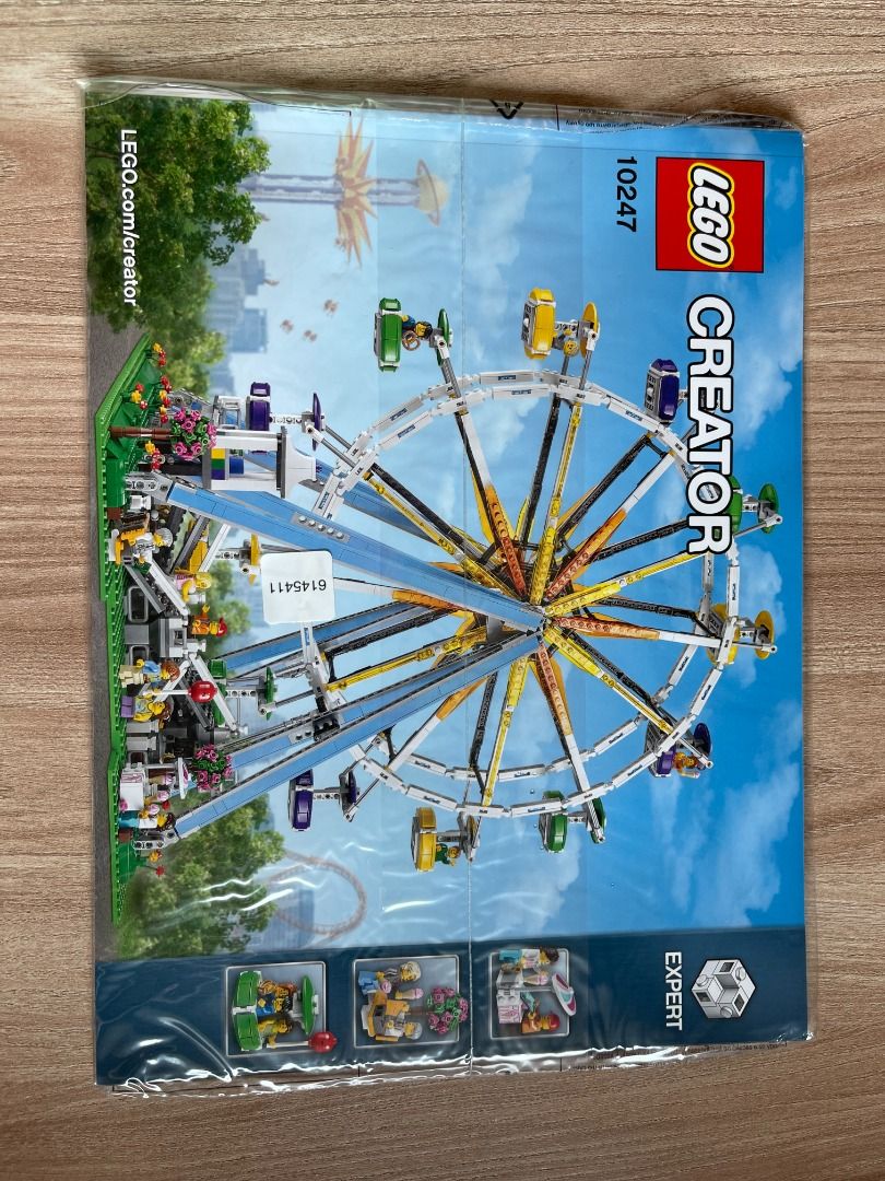 LEGO 10247 Ferris Wheel, 興趣及遊戲, 玩具 & 遊戲類 - Carousell