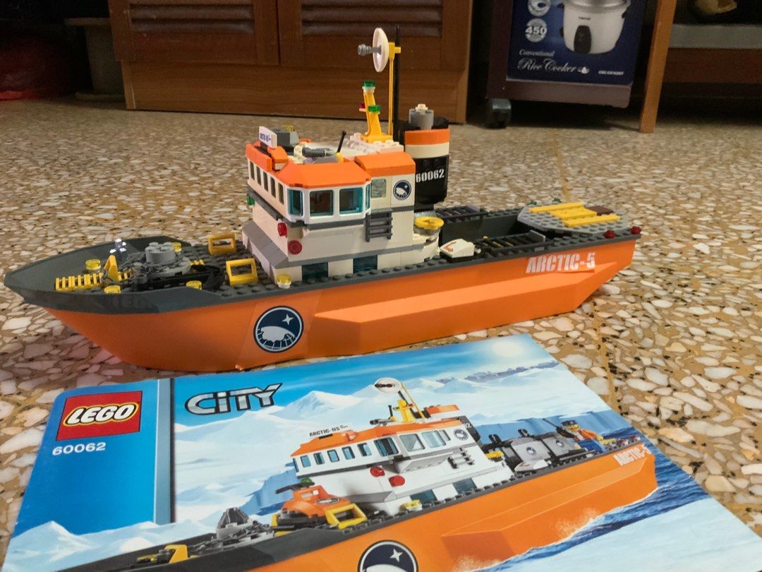 Lego Artic Ice Breaker Ship, Hobbies & Toys, Toys & Games on Carousell