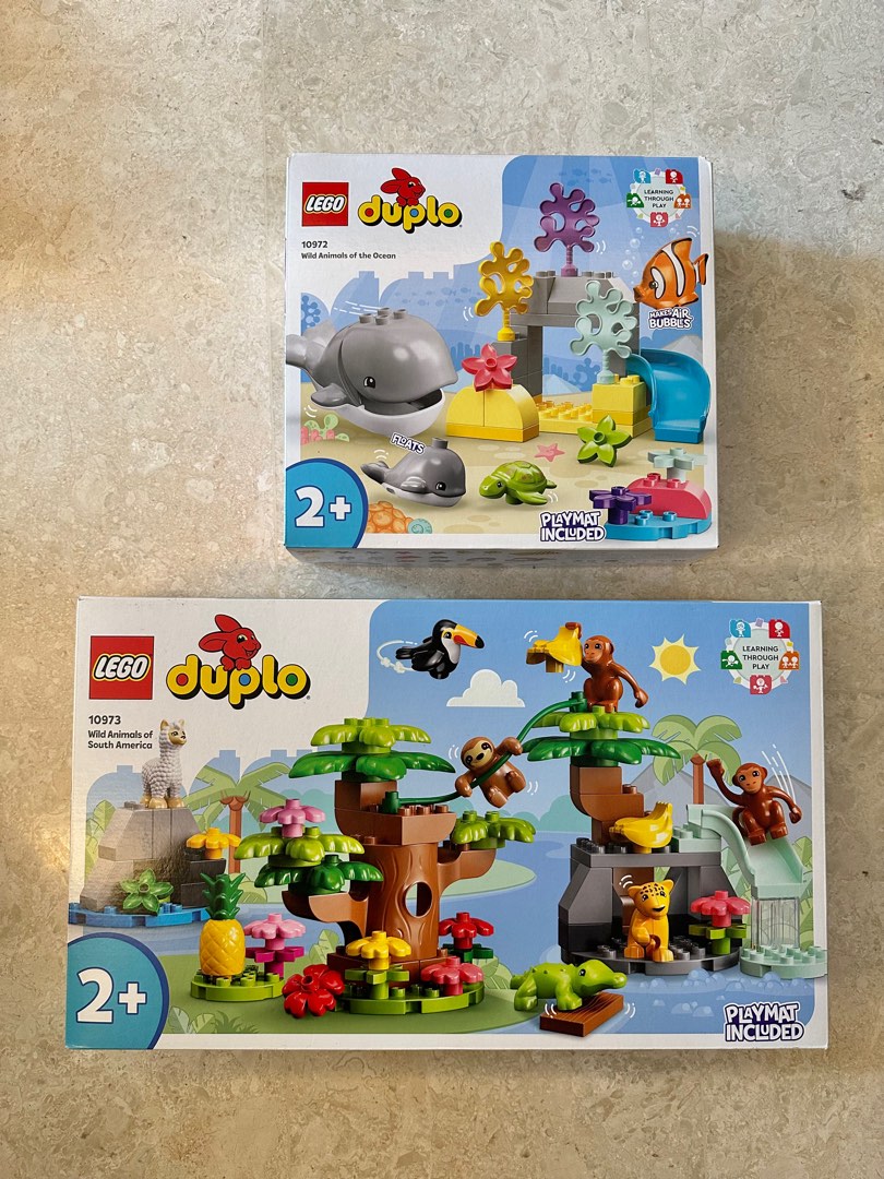 Lego duplo- 10973 Wild Animals of South America / 10972 Wild Animals of ...