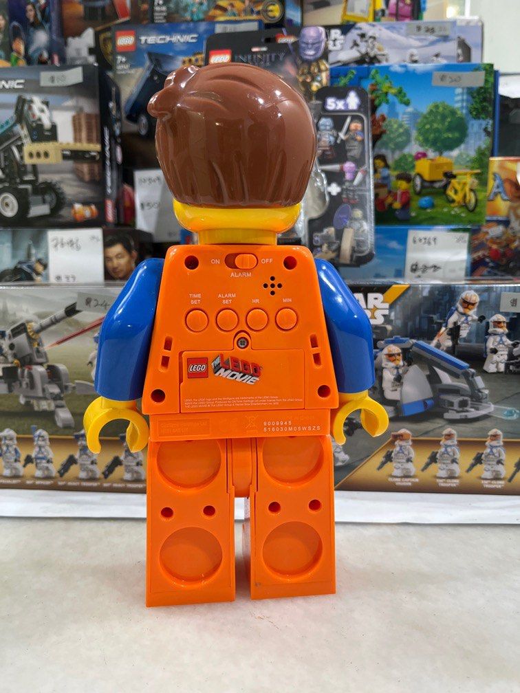 Lego movie emmet alarm clock, Hobbies & Toys, Toys & Games on Carousell