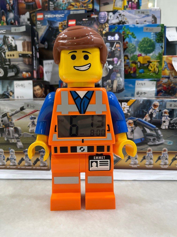 Lego movie emmet alarm clock, Hobbies & Toys, Toys & Games on Carousell