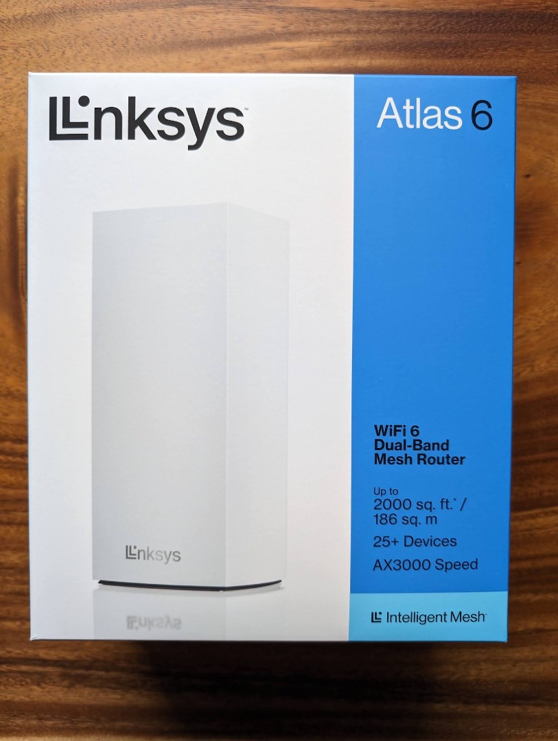 Linksys Atlas 6 WiFi 6 Dual Band Mesh Router (AX3000), Computers & Tech, Parts & Accessories ...