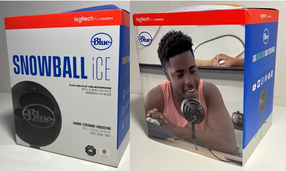 Logitech(羅技) Snowball iCE 直播專用USB麥克風, 耳機及錄音音訊設備, 麥克風在旋轉拍賣