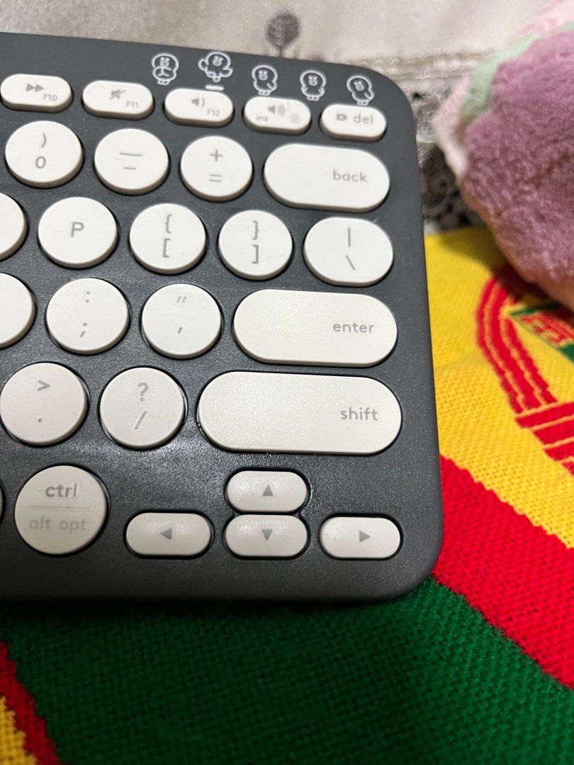 Logitech x Line Friends Keyboard, Computers & Tech, Parts & Accessories ...