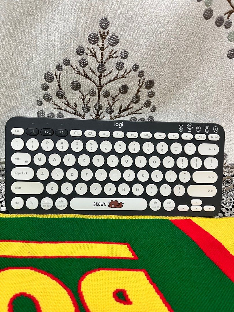 Logitech x Line Friends Keyboard, Computers & Tech, Parts & Accessories ...