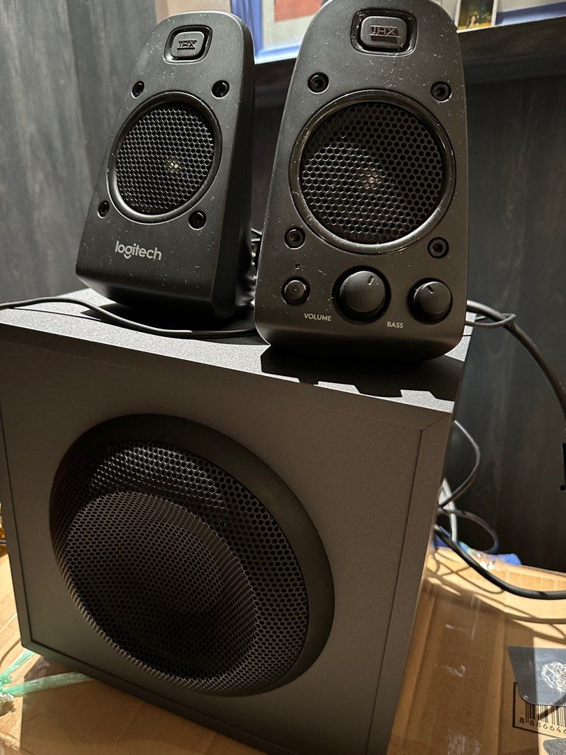 LOGITECH Z625 2.1 THX, Audio, Soundbars, Speakers & Amplifiers on Carousell