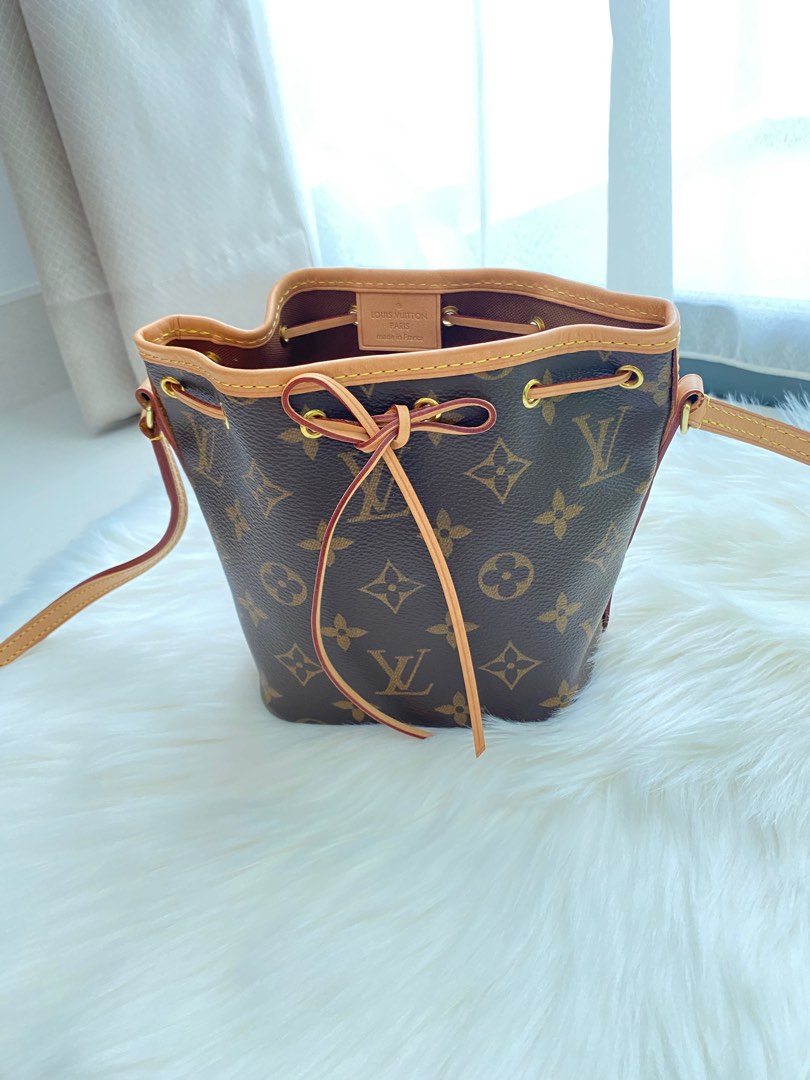 Louis Vuitton Nano Noe, Luxury, Bags & Wallets on Carousell