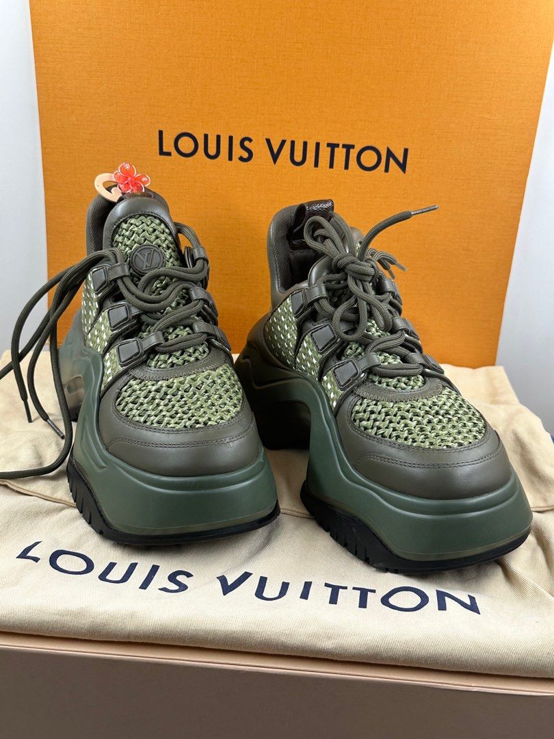 LV Arclight 2.0 Khaki Louis Vuitton Sneakers Latest 2023 ORIGINAL with ...