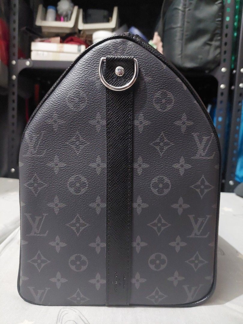 LV Monogram Eclipse Keepal Bandouliere 40, Luxury, Bags & Wallets on ...