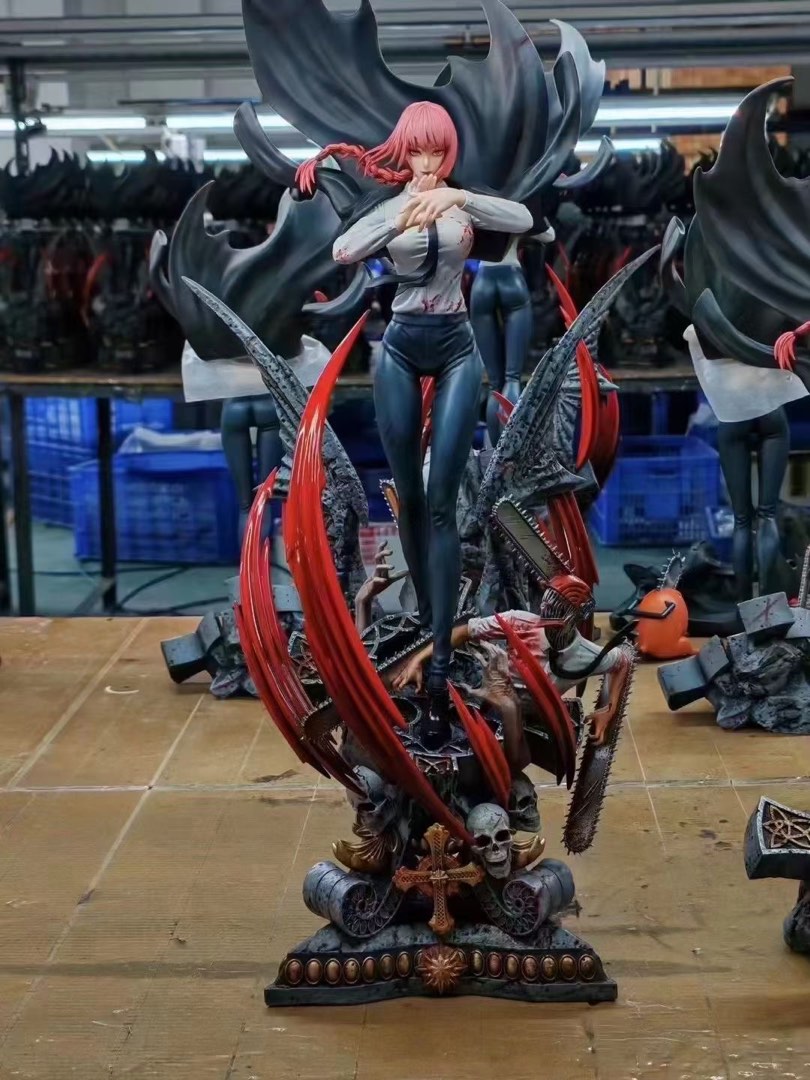 Makima Control Devil GK Figure LC Studio Chainsaw Man, Hobbies & Toys ...