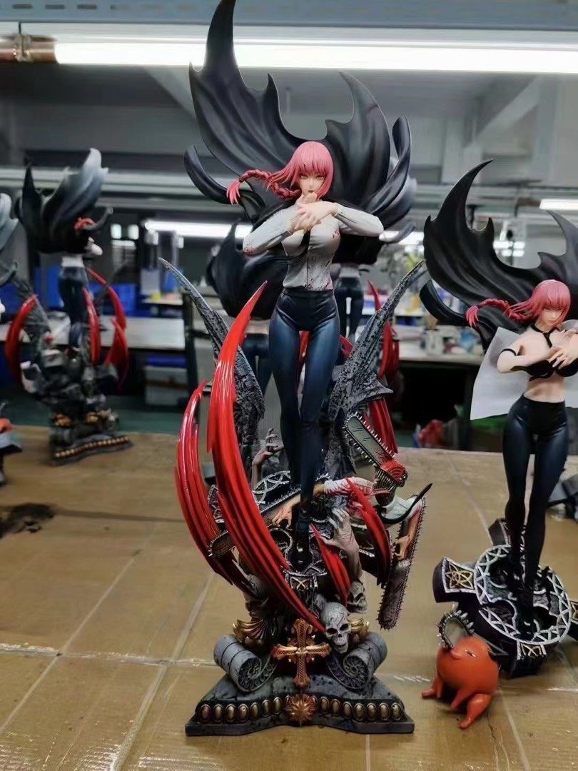 Makima Control Devil GK Figure LC Studio Chainsaw Man, Hobbies & Toys ...