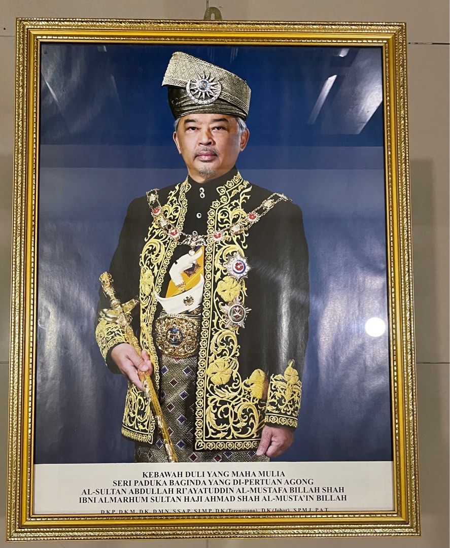 Malaysia Sultan picture, Furniture & Home Living, Home Decor, Frames ...