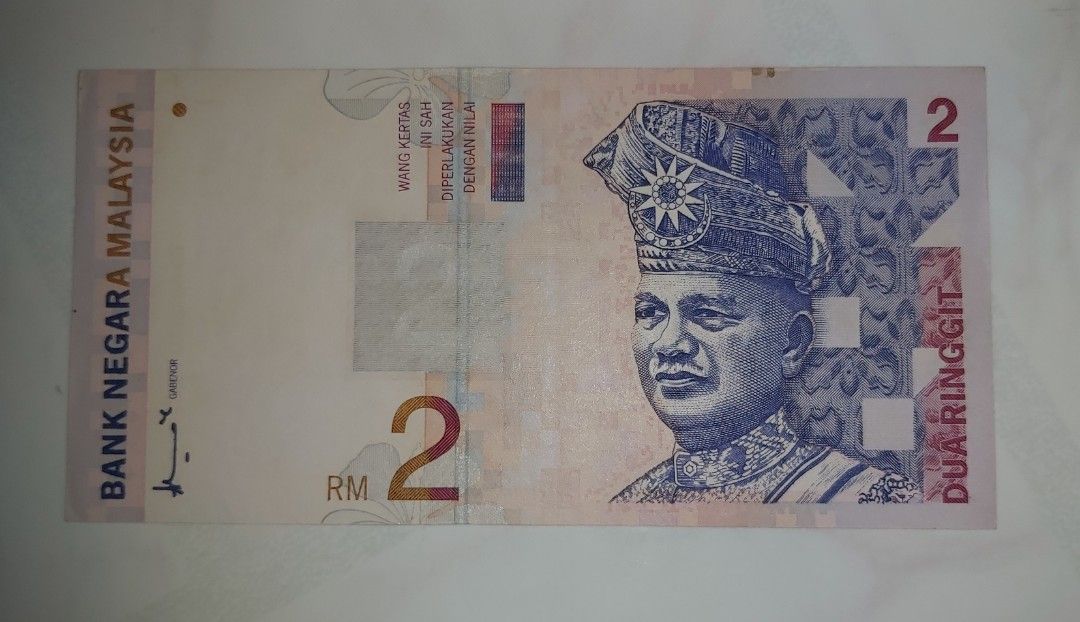 Malaysia two ringgit sign Ahmad Don, Hobbies & Toys, Memorabilia ...