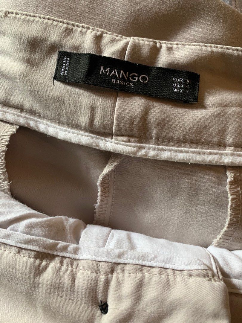 Mango Basics Pants, Women's Fashion, Bottoms, Jeans on Carousell