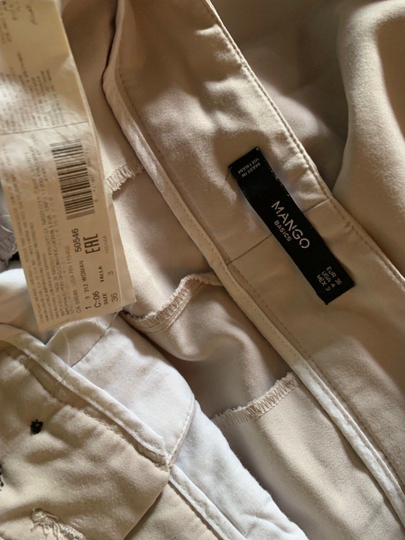 Mango Basics Pants, Women's Fashion, Bottoms, Jeans on Carousell